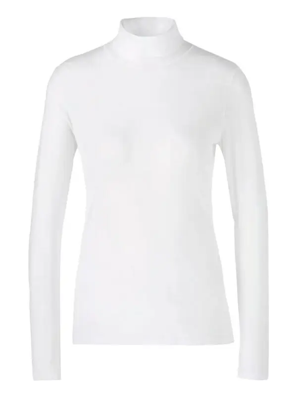 MARCCAIN Roll-neck Long-sleeve Top - White