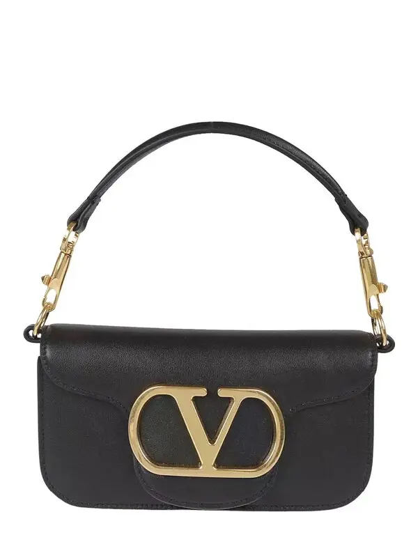 Valentino Garavani Locò Shoulder Bag - Black