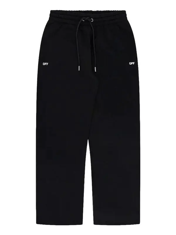 Off-White Spray Can Diagonal Sweatpants - Black