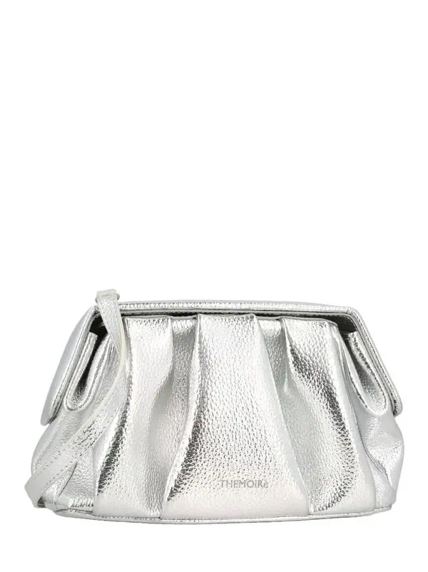 THEMOIRE Gathered Shoulder Bag - Silver