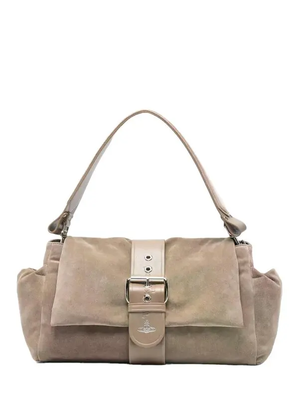 VIVIENNE WESTWOOD Hazel Treasure Shoulder Bag - Neutrals