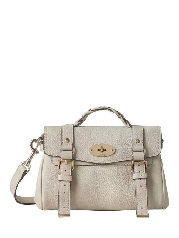 Mulberry Mini Alexa Buckled Tote Bag - Neutrals