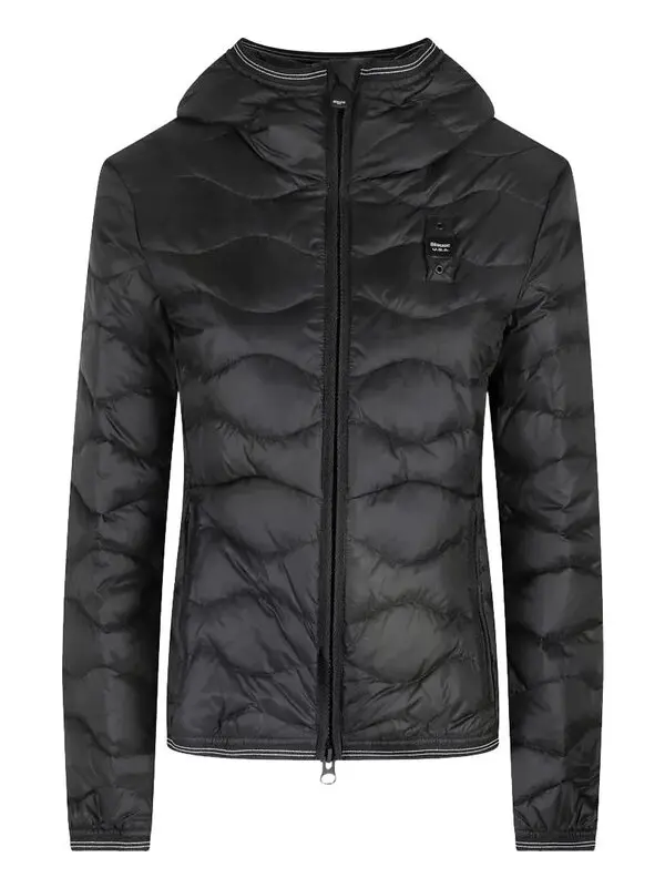 BLAUER. Camelia Hooded Jacket - Black
