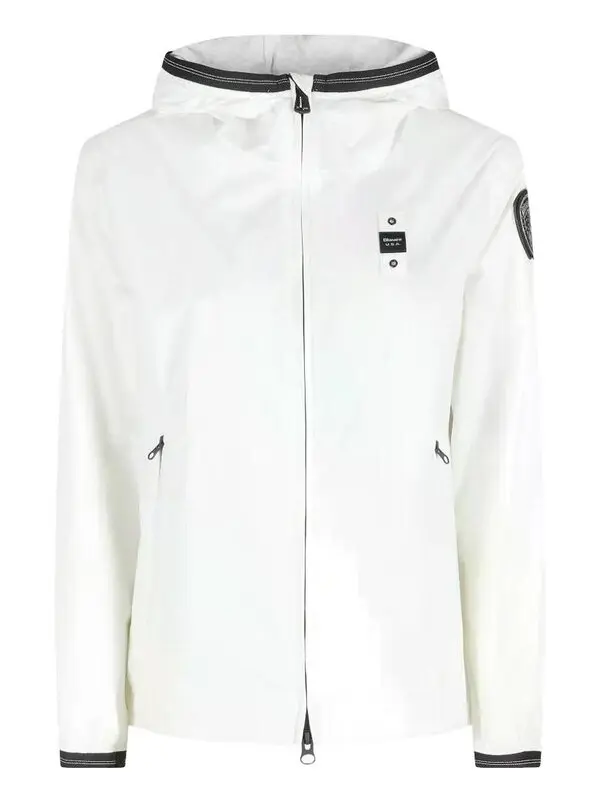 BLAUER. Anawan Hooded Jacket - White