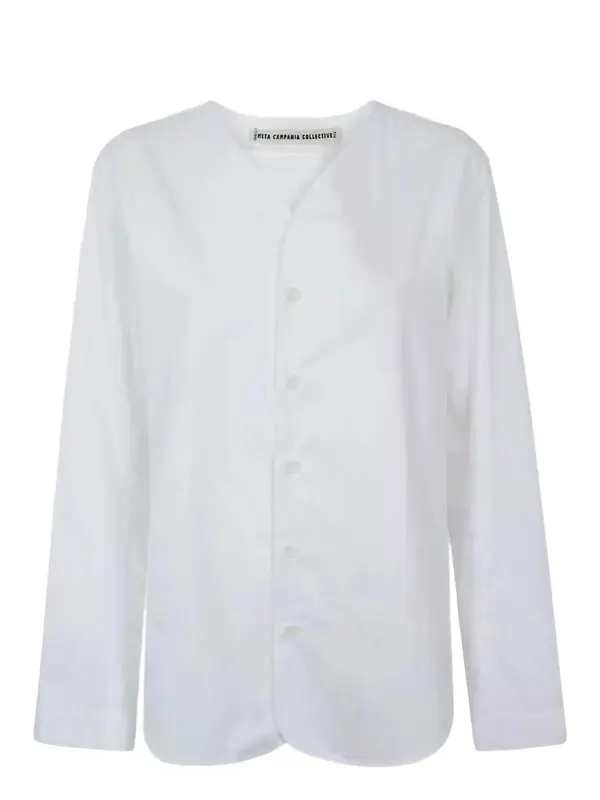 META CAMPANIA COLLECTIVE Long-sleeve Shirt - White