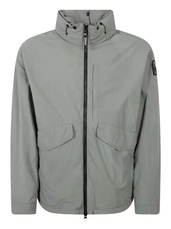 PARAJUMPERS Hooded Padded Jacket - Grey
