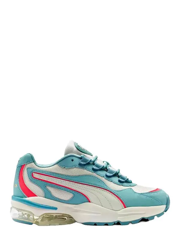 PUMA Lace-up Panelled Sneakers - Blue