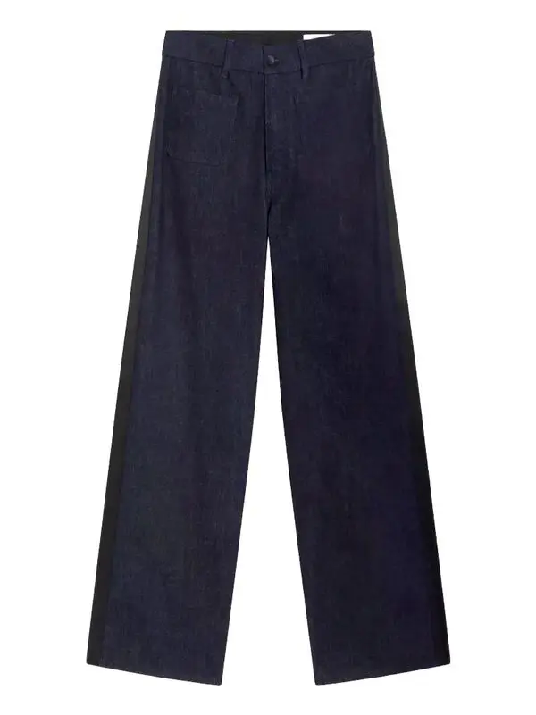 PENCE 1979 Straight Leg Trousers - Blue