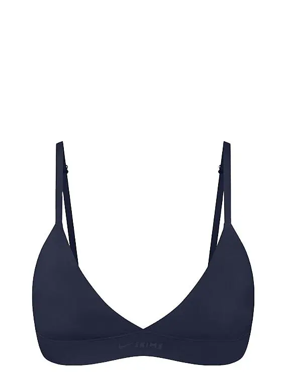 NIKESKIMS Shine Triangle Sports Bra - Navy