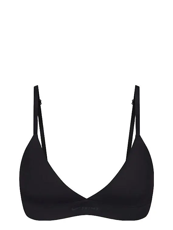 NIKESKIMS Shine Triangle Sports Bra - Obsidian