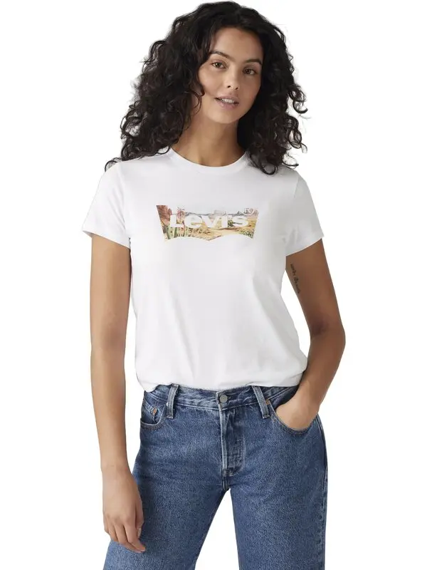 LEVI'S Perfect T-shirt - Cactus Woodpecker Bw