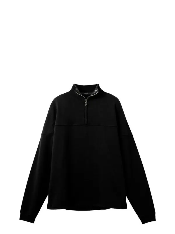 Jacquemus Zipped Sweatshirt - Black