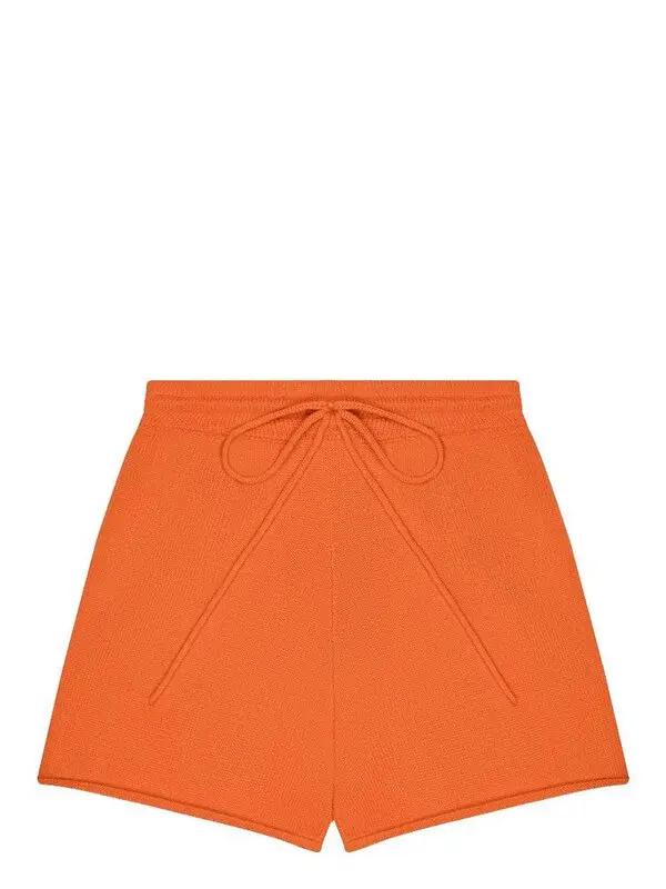 Calle Del Mar Cashmere Shorts - Orange