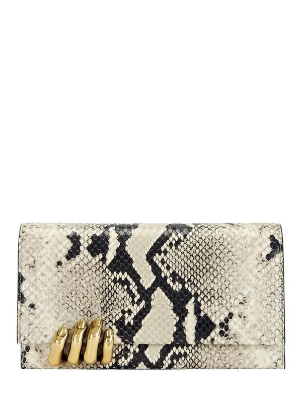 Khaite Hand Clutch - Natural