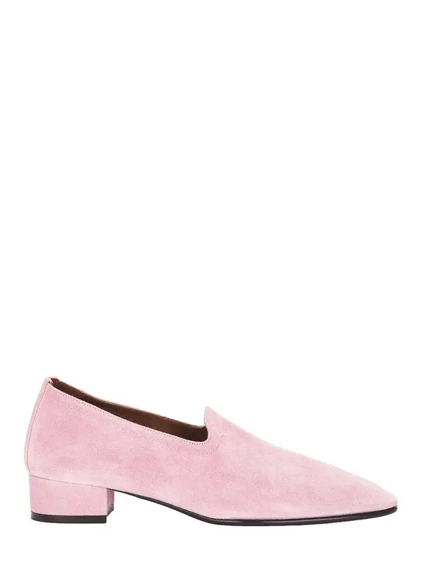 HERBERT LEVINE Suede Loafer - Peony