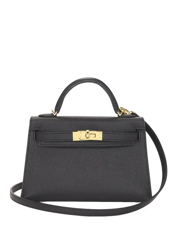 Hermès Epsom Kelly 20 Handbag - Noir