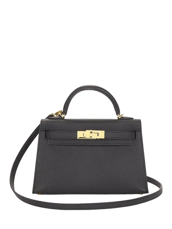 Hermès Epsom Kelly 20 Bag - Noir