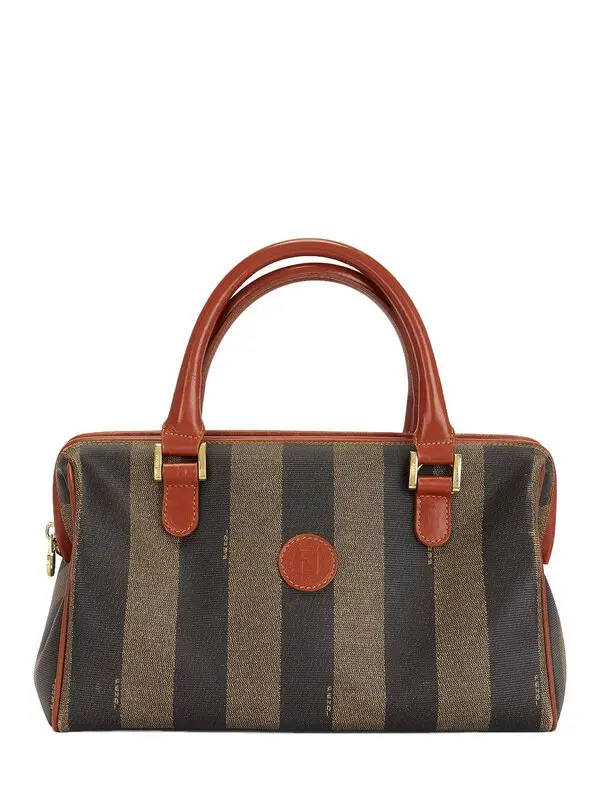 Fendi Pequin Handbag - Multi