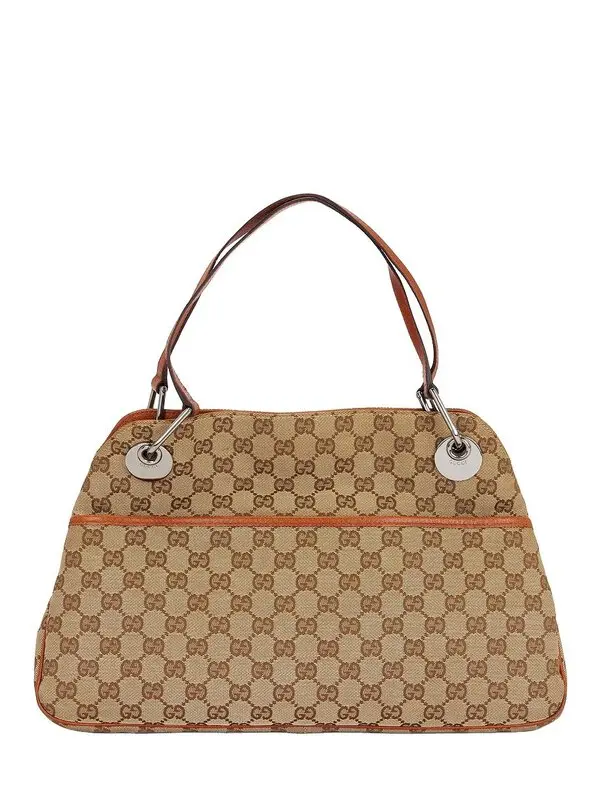 Gucci Eclipse Shoulder Bag - Beige