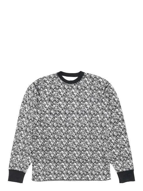 StÜssy Pigment Dyed Long Sleeve Thermal - Bones