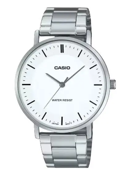 Casio Vintage Analog Watch - Stainless Steel