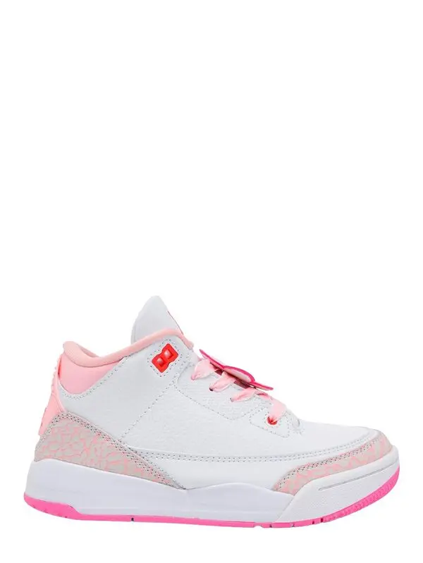 JORDAN 3 Retro Spring Flowers Sneakers - Pearl Pink/hyper Orange/pink Bloom