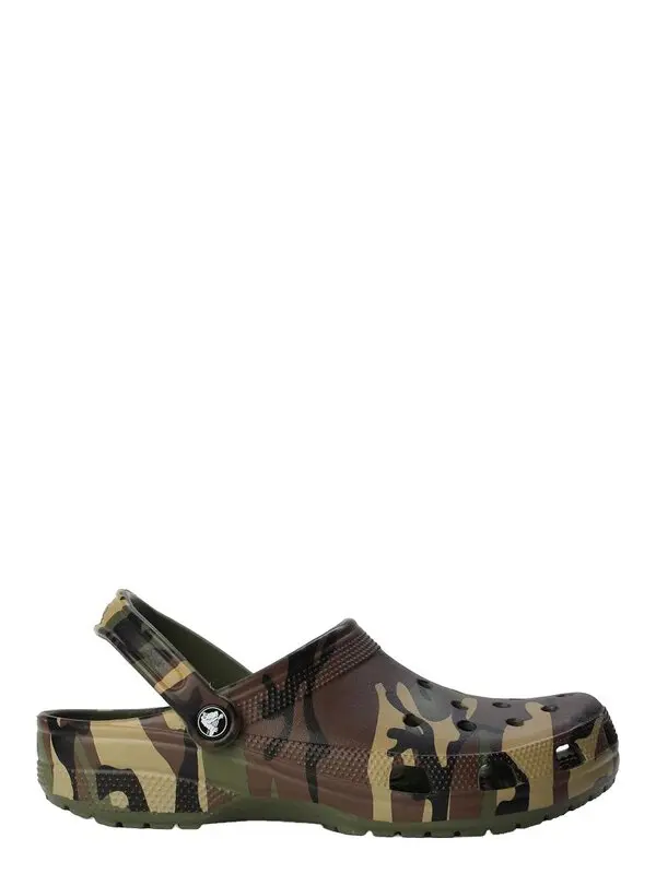 CROCS Classic Clog Camouflage - Army Green