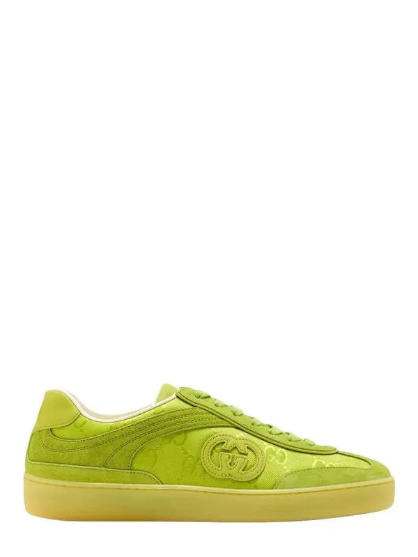 Gucci G75 Low Monogram Sneakers - Acid Green