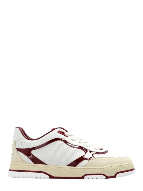 Gucci Reweb Sneakers - White/burgundy