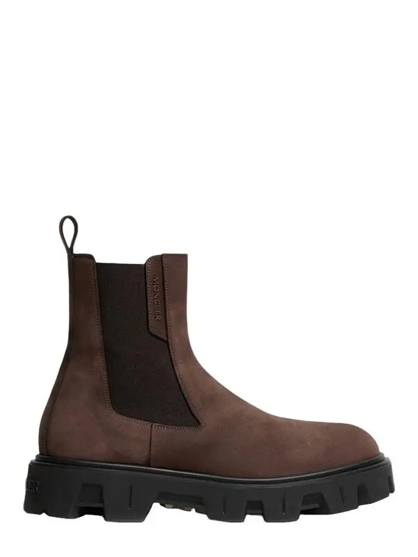Moncler Peak City Chelsea Boot Nubuck - Brown
