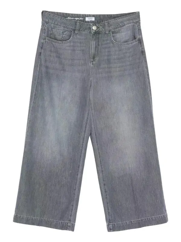 Liu Jo Cropped Jeans - Grey