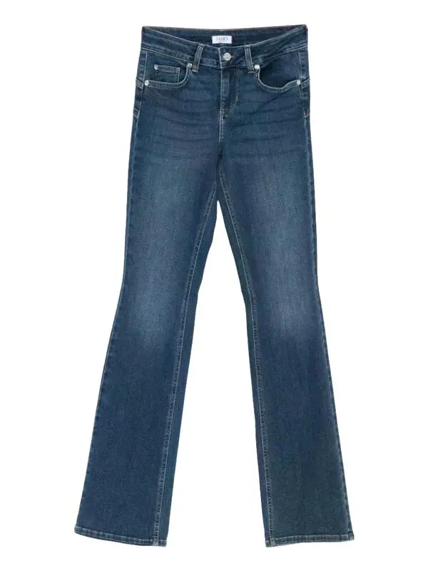 Liu Jo Embellished Denim Jeans - Blue