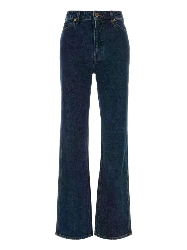 Khaite Danielle Denim Jeans - Blue
