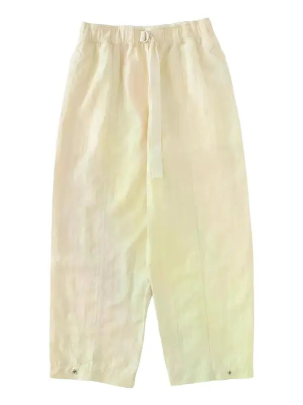 Studio Nicholson Carvo Herringbone Drawcord Trousers - Neutrals