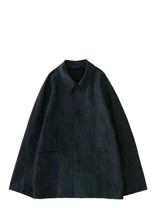 Studio Nicholson Nopi Patch Pocket Jacket - Blue