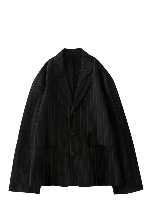 Studio Nicholson Sorst Three-button Jacket - Black
