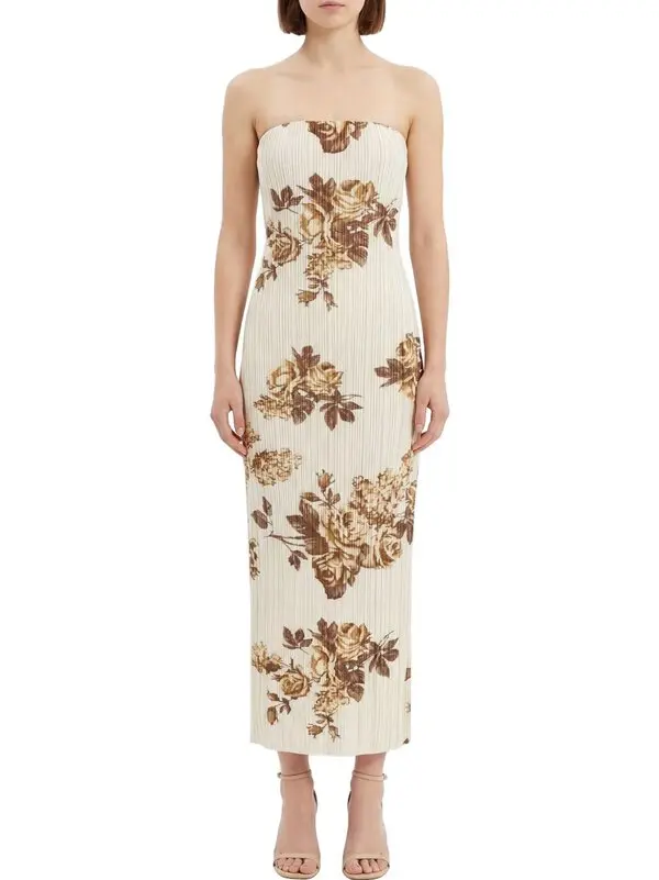 Magda Butrym Printed Dress - Cream