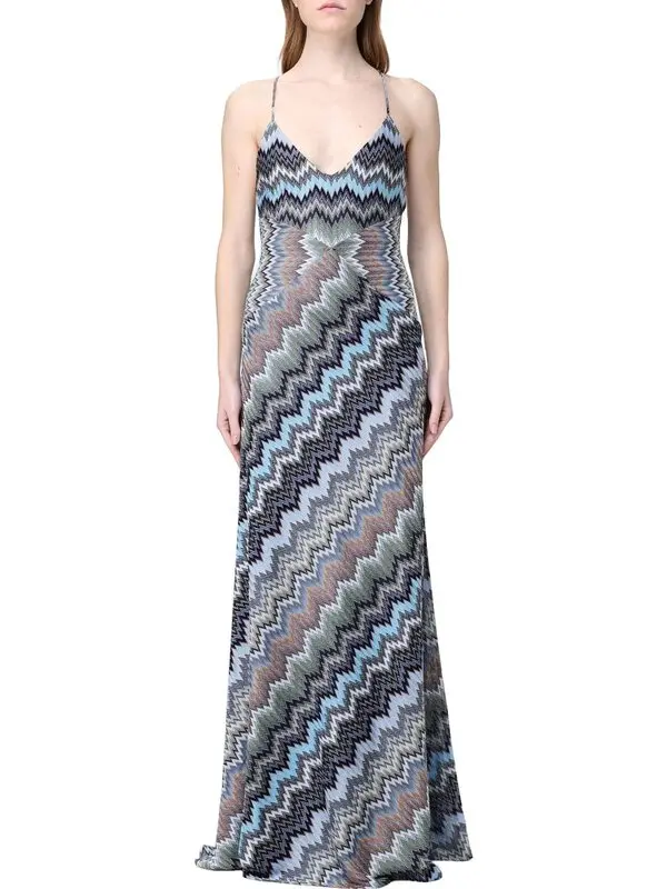 Missoni Dress - Sky Blue