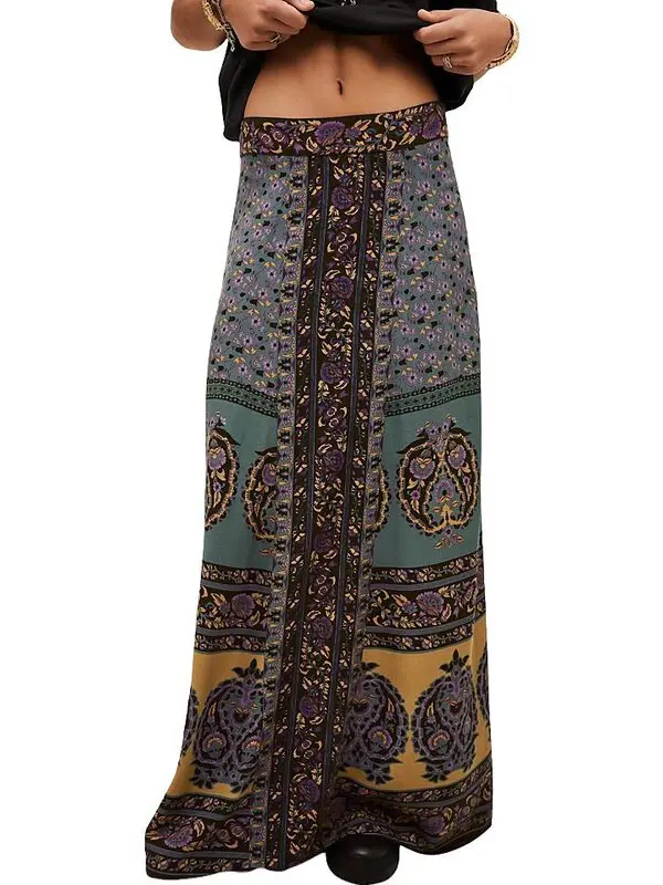 Ba&sh Bayro Maxi Skirt - Chocolate