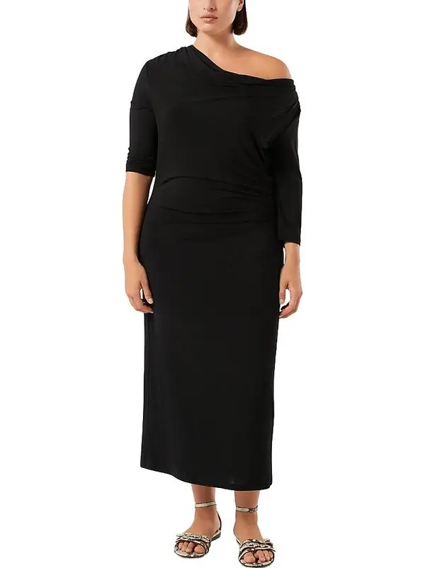 Marina Rinaldi Mrncambra Jersey Dress - Black