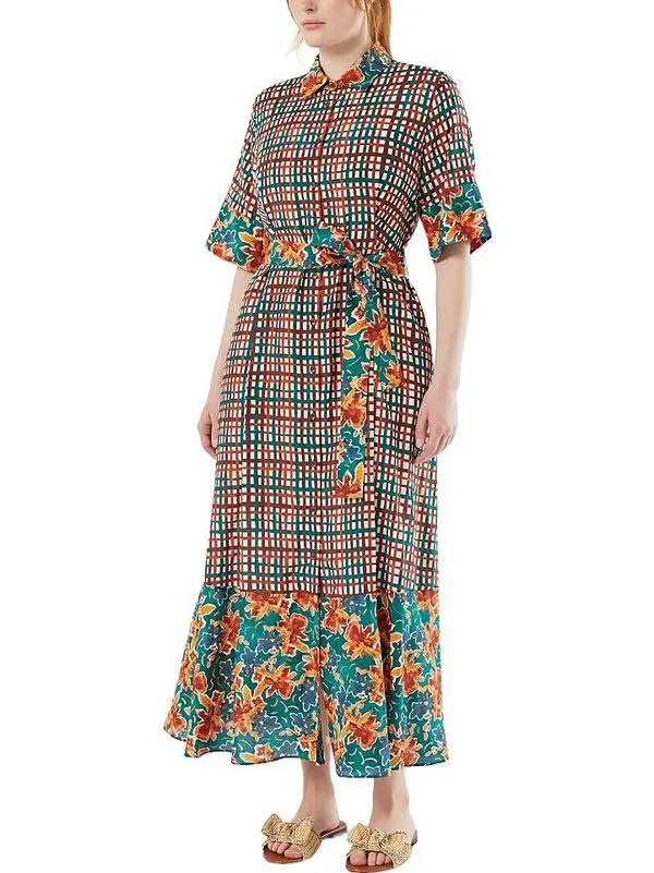 Marina Rinaldi Mrslampada Shirt Dress - Multicolor