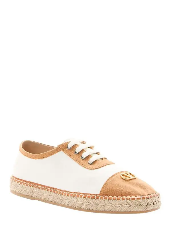 Valentino Garavani Espadrilles - Ivory/brown