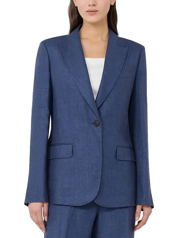 Max Mara Wkdnalut Blazer - Navy