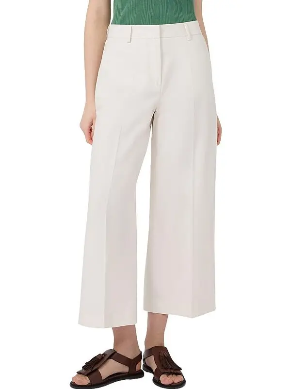 Max Mara Cropped Trousers - Ecru