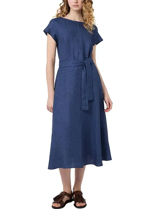 Max Mara Wkdesordio Dress By - Navy