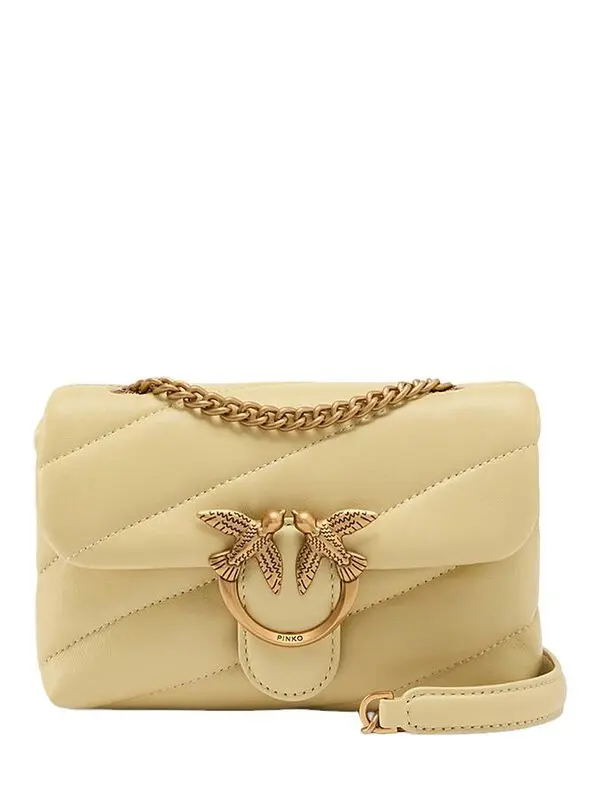 Pinko Leather Crossbody Bag - Cq