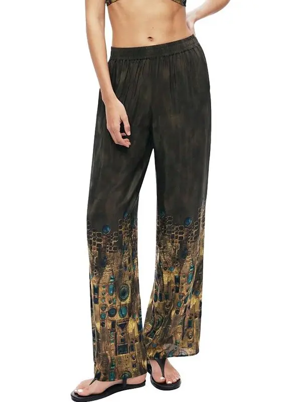 NOCTURNE Straight-leg Pants - Multi-colored