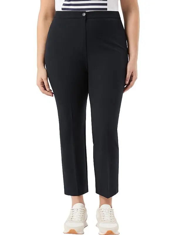 Marina Rinaldi Mrsfilo Cropped Trousers - Midnight Blue