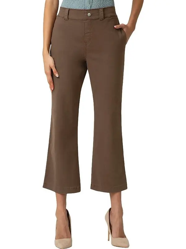 Hue Ultra Stretch Chino Pants - Shaved Chocolate