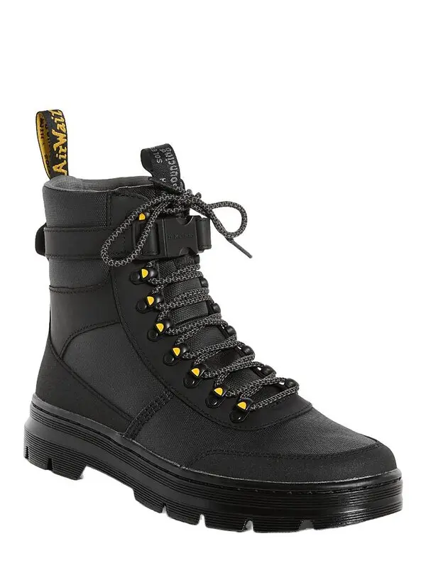 Dr. Martens Combs Tech Combat Boots - Black